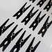 20 Clothespin Stickers, Laundry Wall Decal, Laundry Decoration, Vinyl ...