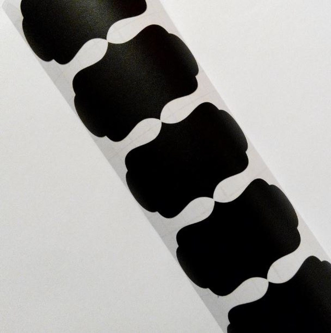 20 Chalk labels Chalkboard Stickers self adhesive labels | Etsy