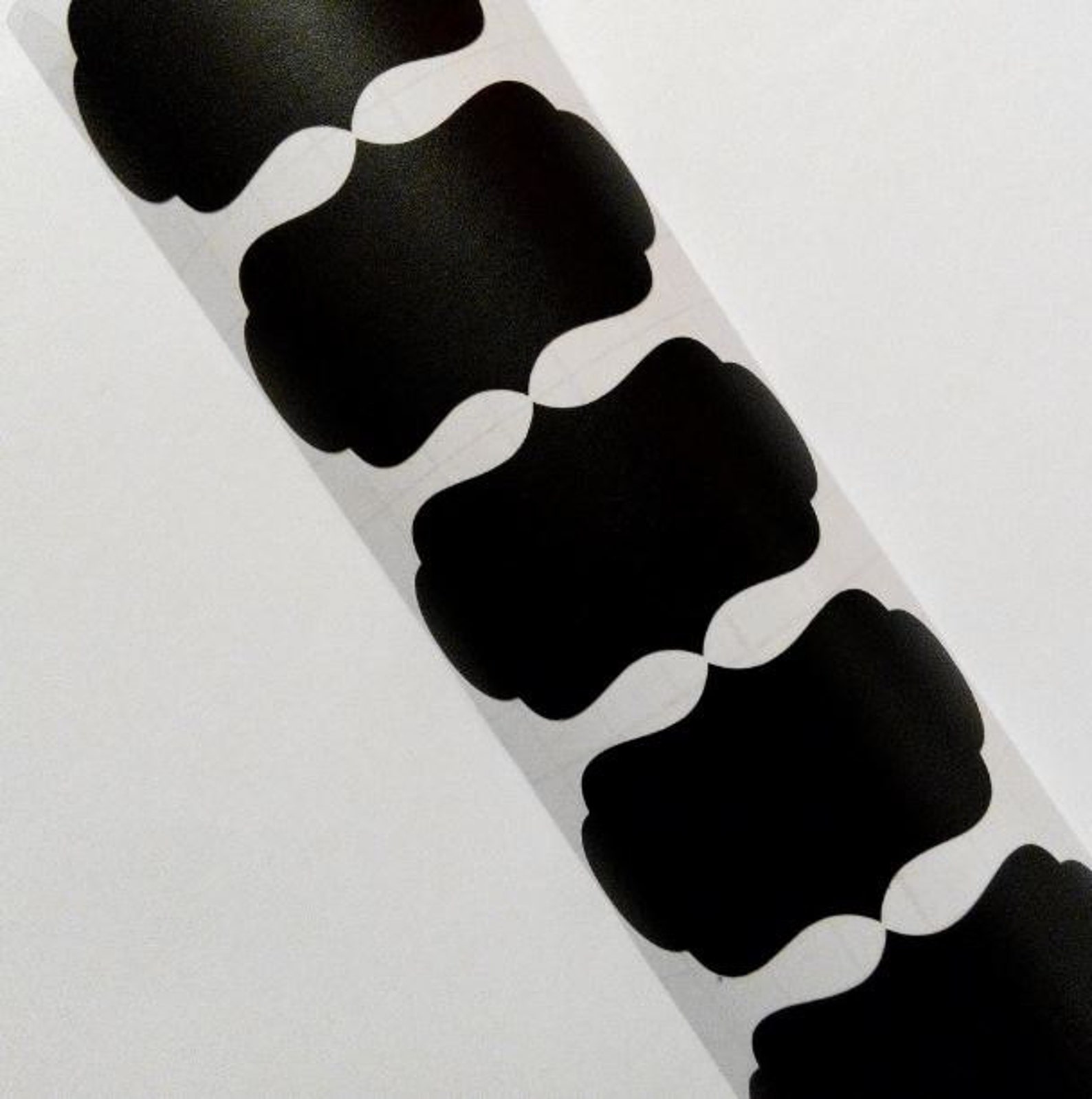 20 Chalk labels Chalkboard Stickers self adhesive labels | Etsy