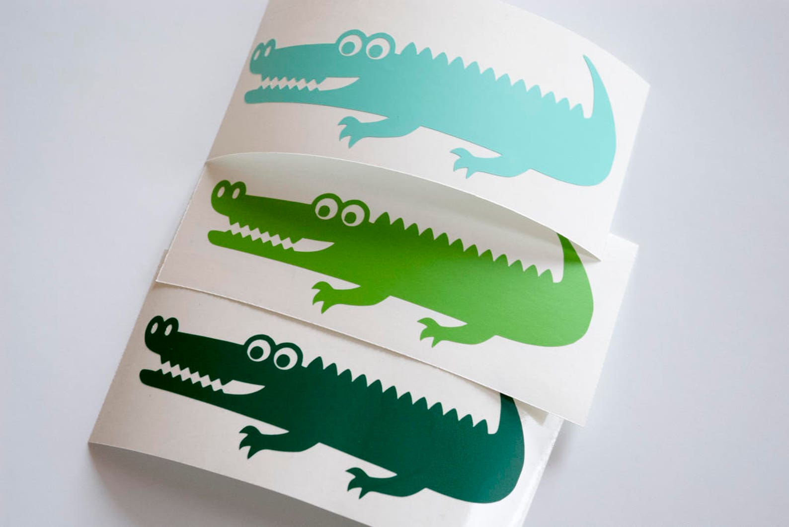 10 Crocodile Wall Stickers Crocodile Nursery Decals Nursery | Etsy