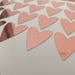 20 Rose Gold Foil Heart Stickers Gold Foil Envelope Seals - Etsy