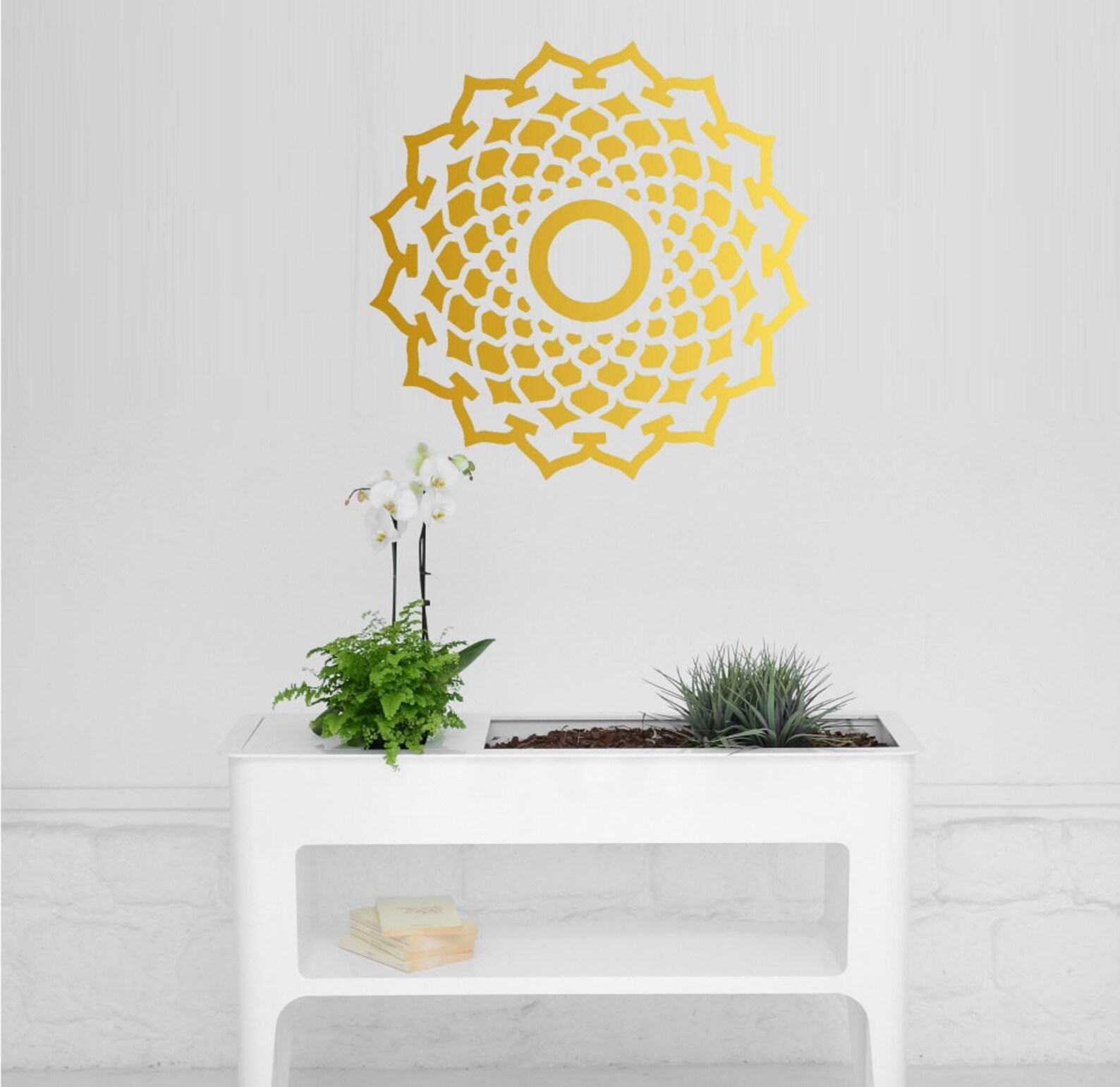 Sahasrara chakra Decal Sahasrara Sticker yoga Wall | Etsy