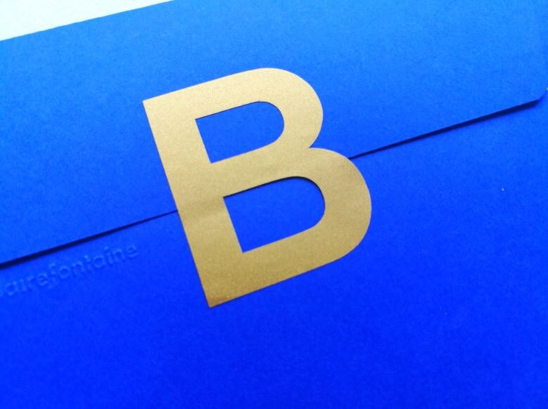 20 Custom Letter Stickers, Initial Labels, Monogram Envelope Seals ...