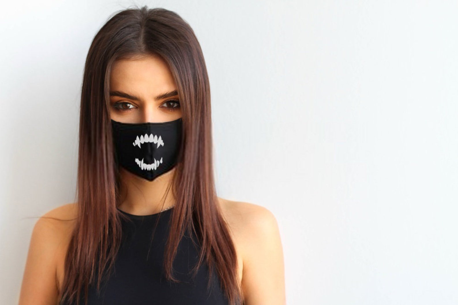 Halloween Iron on for a Face Mask, Custom Diy Face Mask Applique ...