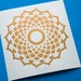 Sahasrara Chakra Decal Sahasrara Sticker Yoga Wall - Etsy
