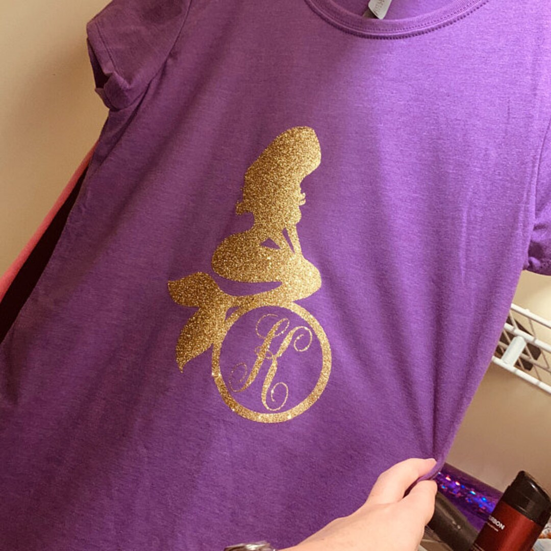 Mermaid Iron On, Mermaid Applique, Mermaid Shirt Design, Custom ...