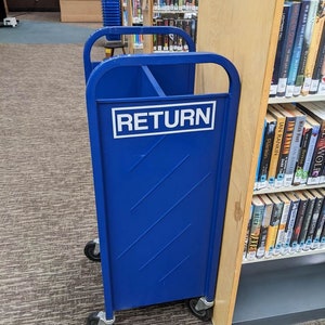 Custom Library Sign / Reading Hall Sign, Vinyl Decal for Organizing ...