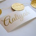 Custom Gold Name Sticker Wedding Invitation Seals - Etsy