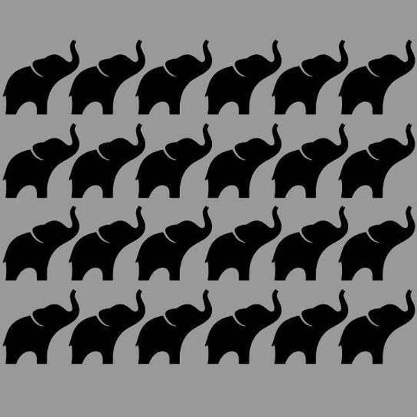 Elephant Labels - Etsy