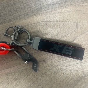 BMW X6 Alcantara Keychain, Keyring M Series- Exclusive - Etsy