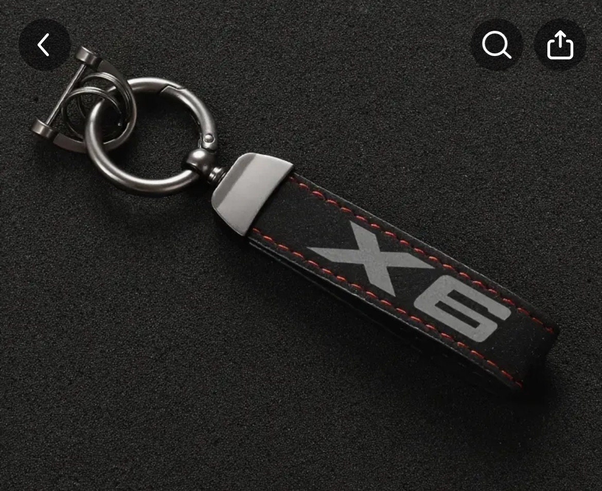BMW X6 Alcantara Keychain, Keyring M Series- Exclusive - Etsy