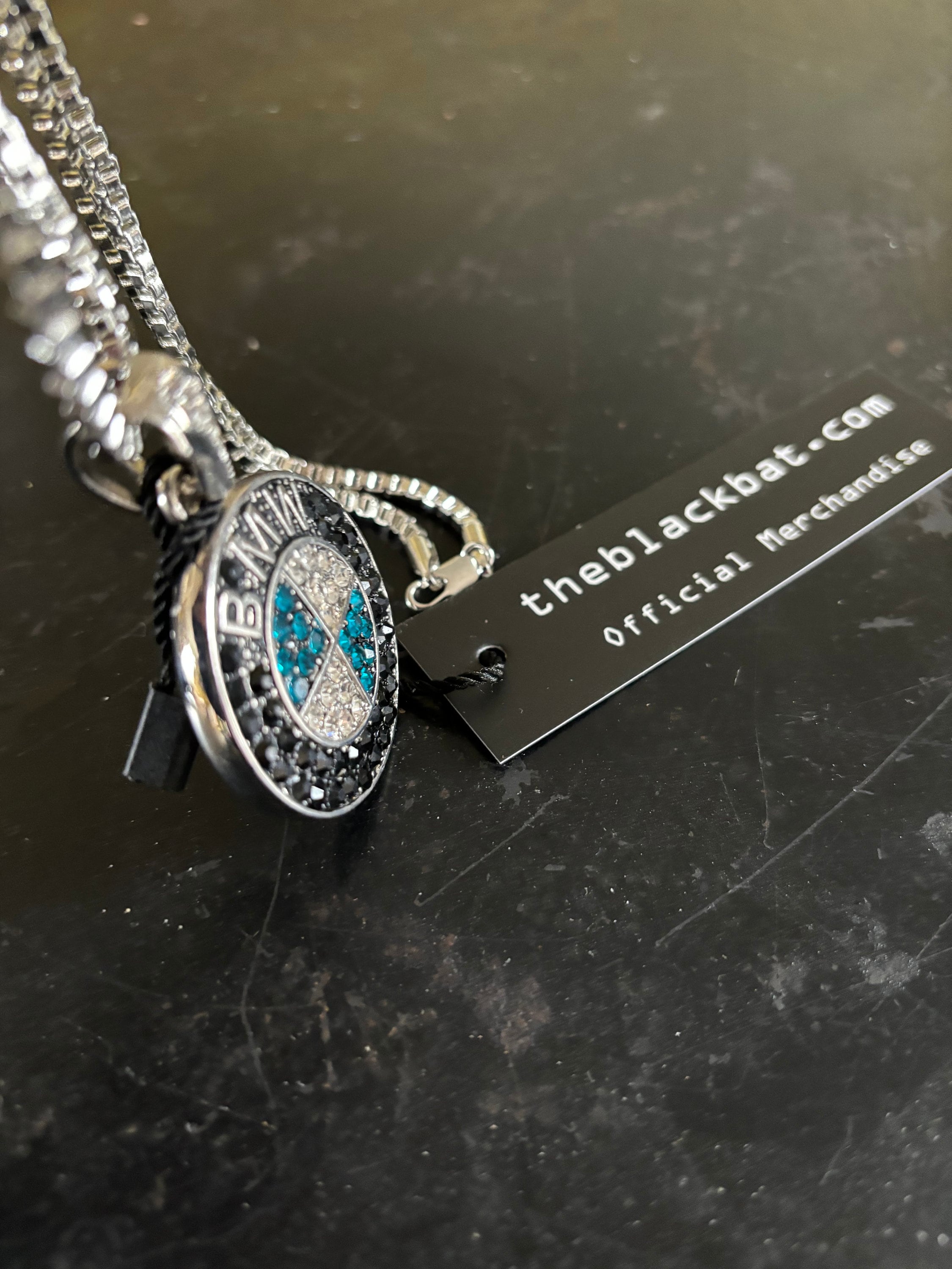 BMW SILVER BLUE Pendant-black Emblem 1.5” Limited - Etsy