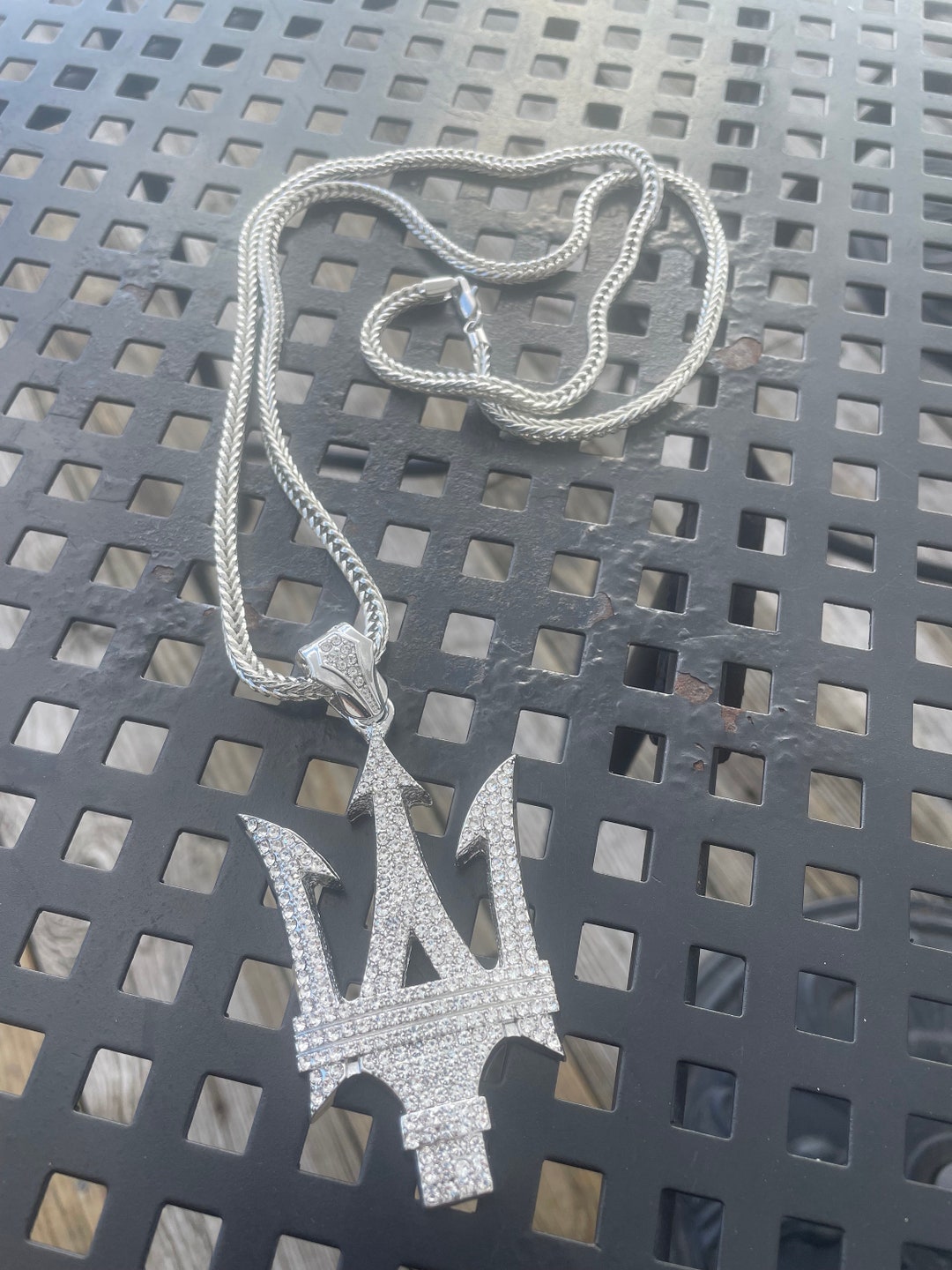 Large 4 Maserati Silver Pendant & 36 Chain - Etsy