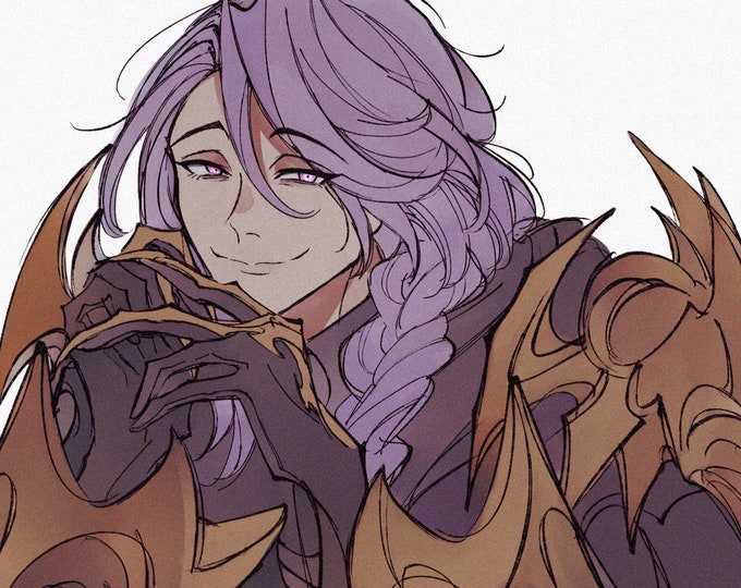 Final Fantasy XIV Ascian Hythlodaeus 5x7 Print - Etsy