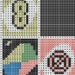 Uno Card Picture Frame Cross Stitch Pattern, Family Game Night Tribute ...