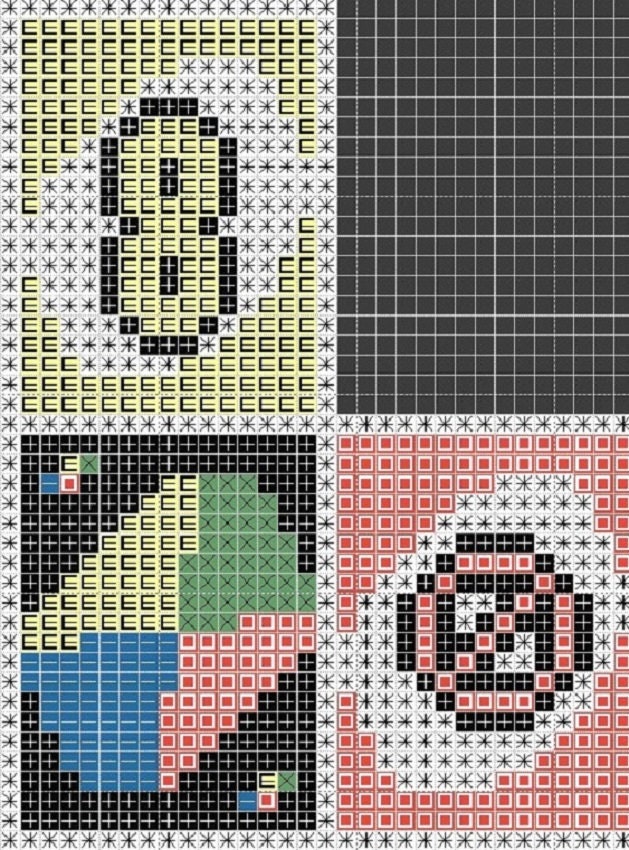 Uno Card Picture Frame Cross Stitch Pattern, Family Game Night Tribute ...