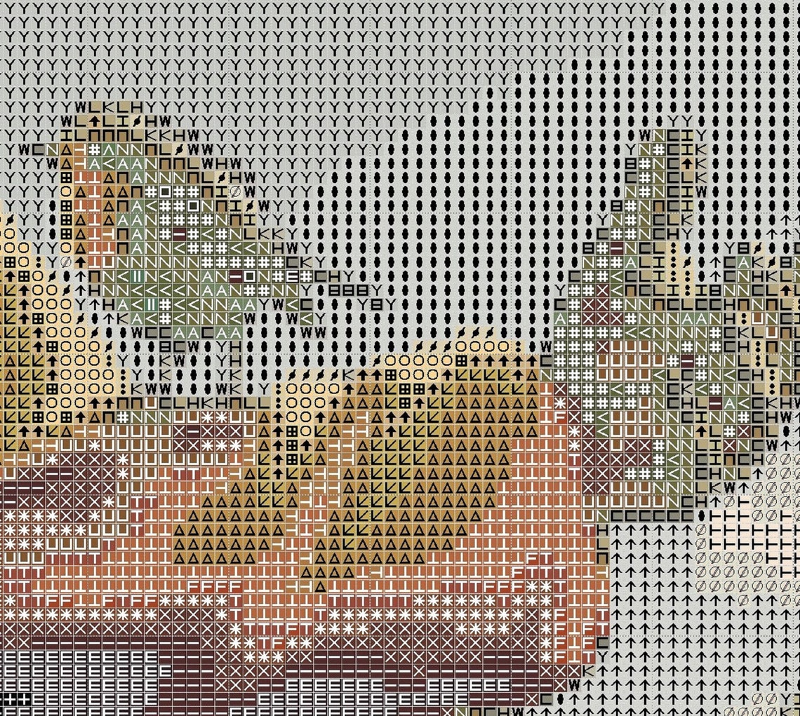 St. Francis of Assisi Counted Cross Stitch Pattern - Roman Catholic ...