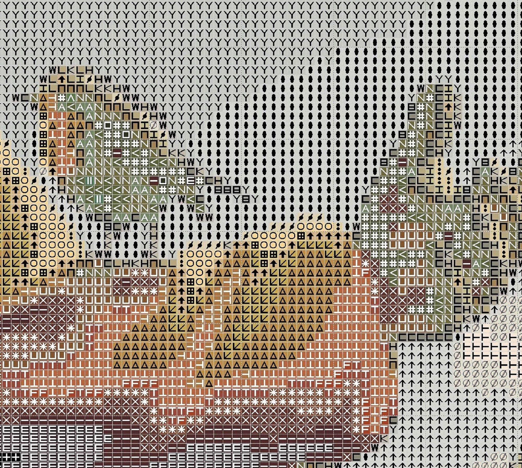 St. Francis of Assisi Counted Cross Stitch Pattern - Roman Catholic ...