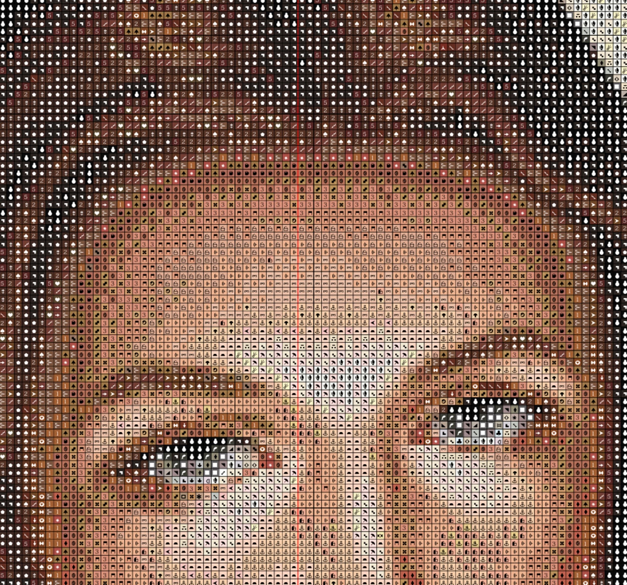 Divine Mercy of Jesus Cross Stitch Pattern Sacred Heart Counted Cross ...