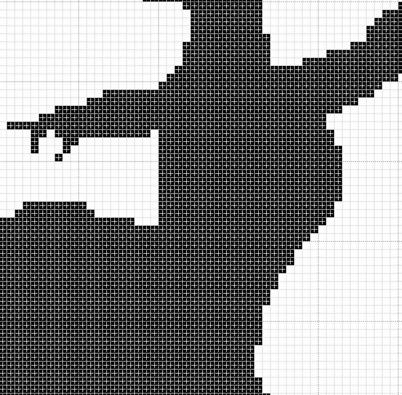 Ballerina Dancer Counted Cross Stitch Pattern Dancer Pixel | Etsy