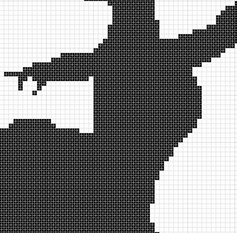 Ballerina Dancer Counted Cross Stitch Pattern - Dancer Pixel Art ...