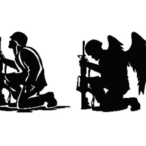 Shadow of a Hero Counted Cross Stitch Pattern Fallen Soldier Military ...