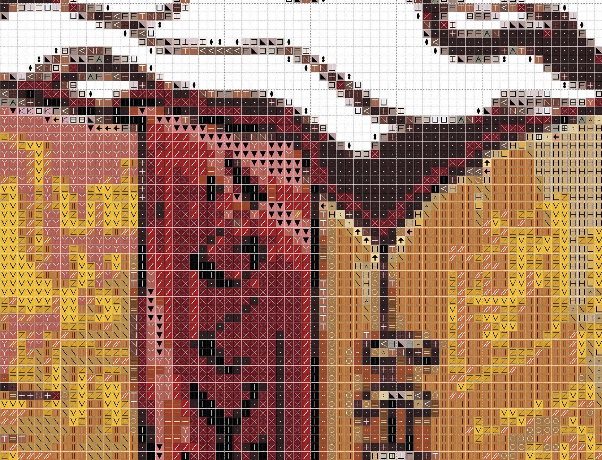 The Wizard's Spellbook Counted Cross Stitch Pattern - Magical Spell ...