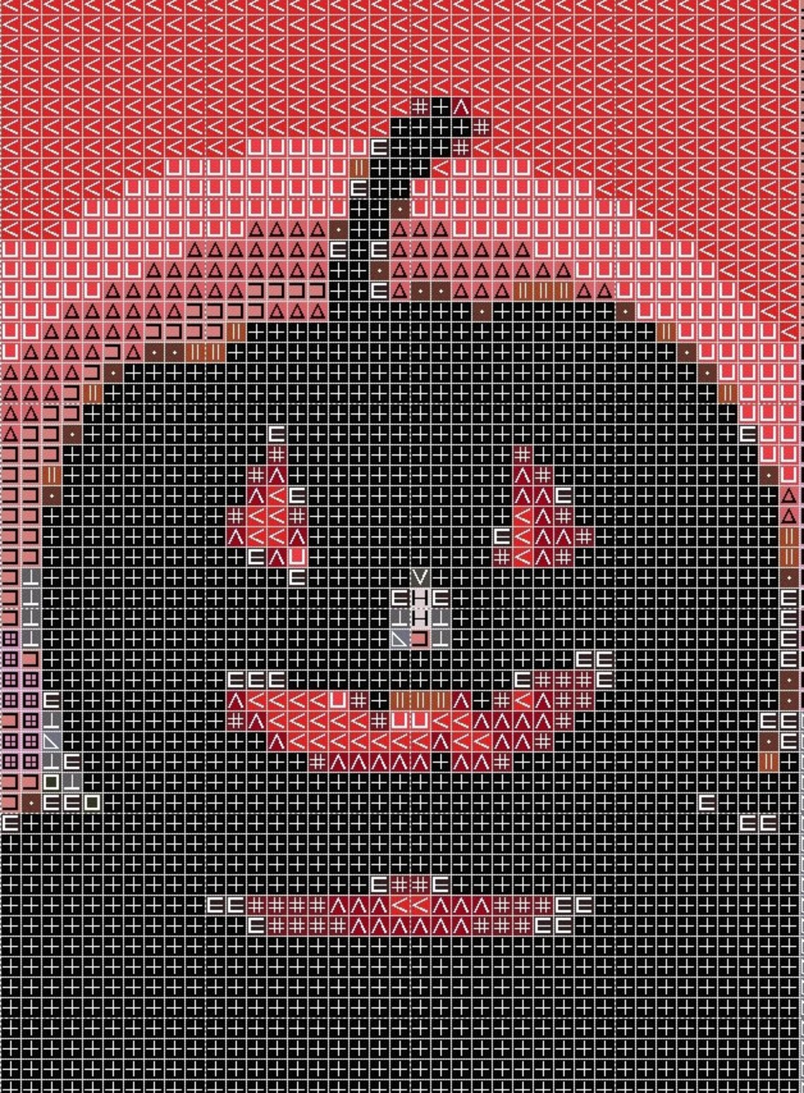 Rainbow of Pumpkins Counted Cross Stitch Pattern - Halloween Jack O ...