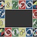 Uno Card Picture Frame Cross Stitch Pattern, Family Game Night Tribute ...