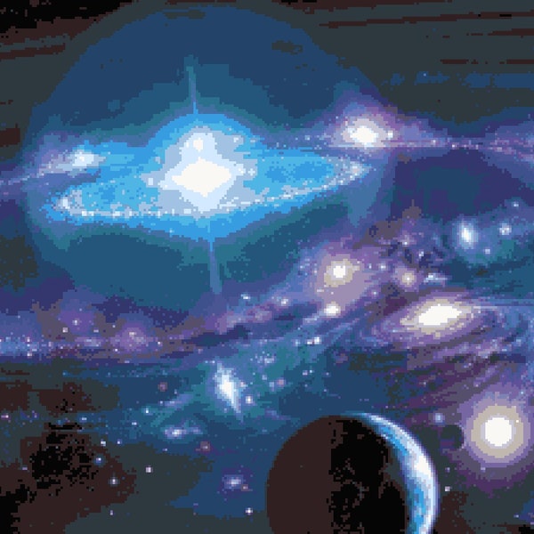 Solar System Perler Beads - Etsy