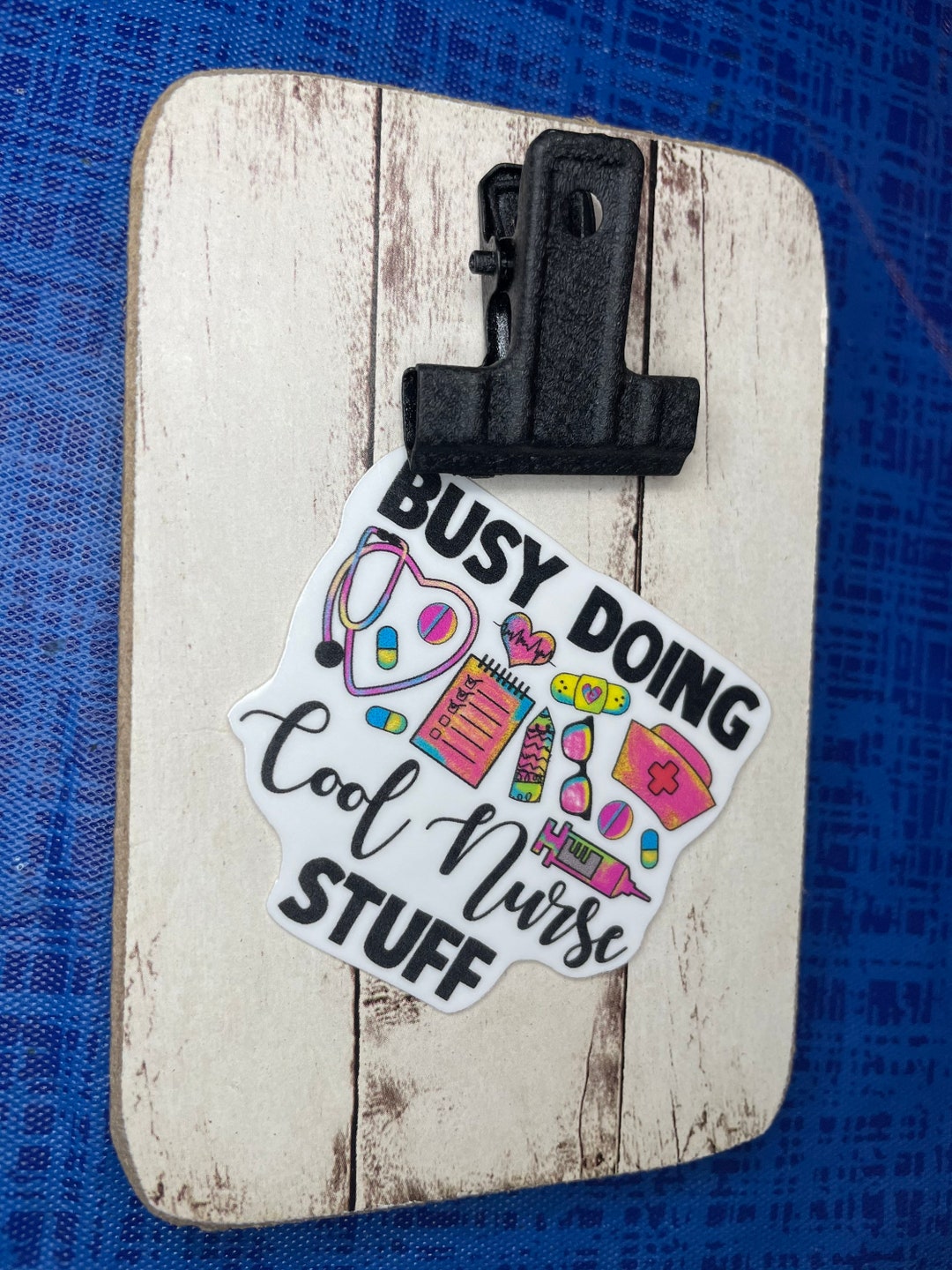 Cool Nurse Sticker | Nurse Sticker | Vinyl Sticker | Nursing Gift ...