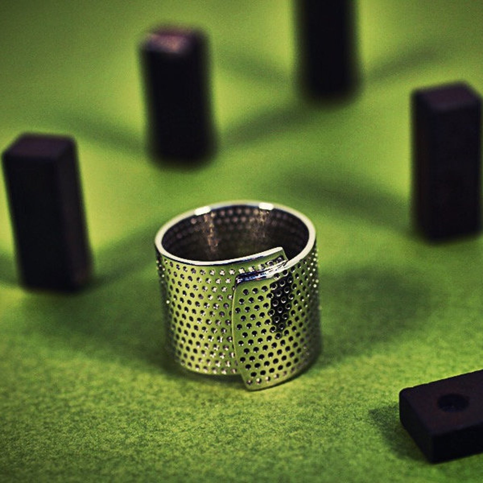 Openjart Plaster Ring in Sterling Silver, Vermeil (silver-gilt) or Gold ...