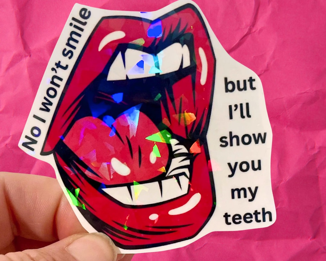 Holographic Halsey Inspired Nightmare Vinyl Water Resistant Sticker - Etsy