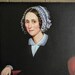Colonial Portrait on 8x10 Canvas Primitive Portrait Folk Art Portrait ...