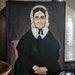 Colonial Portrait on 8x10 Canvas Primitive Portrait Folk Art Portrait ...