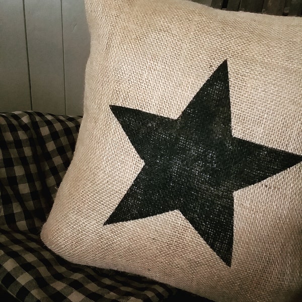 Barn Star Pillow - Etsy