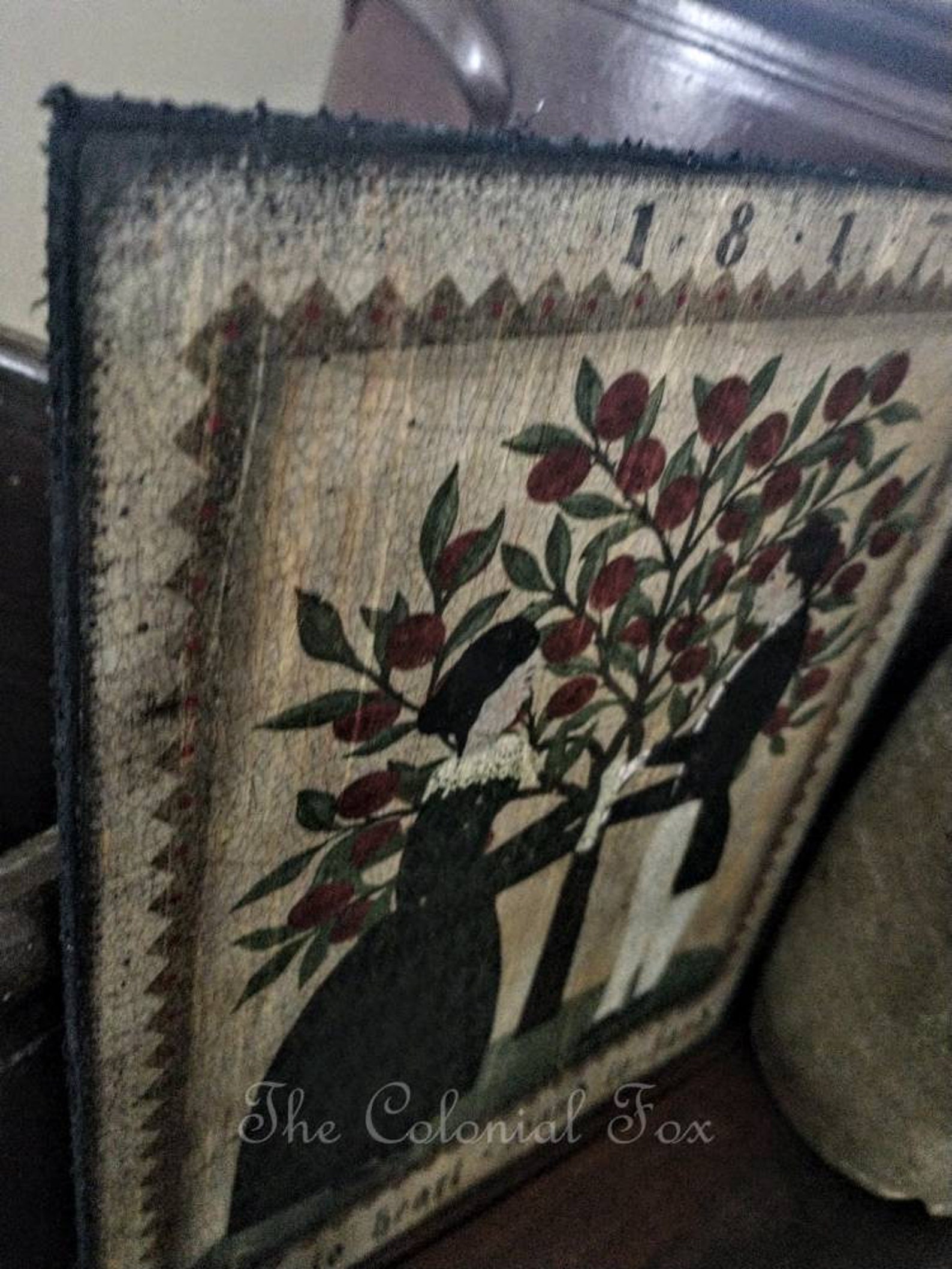 Colonial Portrait on 8x10 Canvas Primitive Valentine Portrait - Etsy