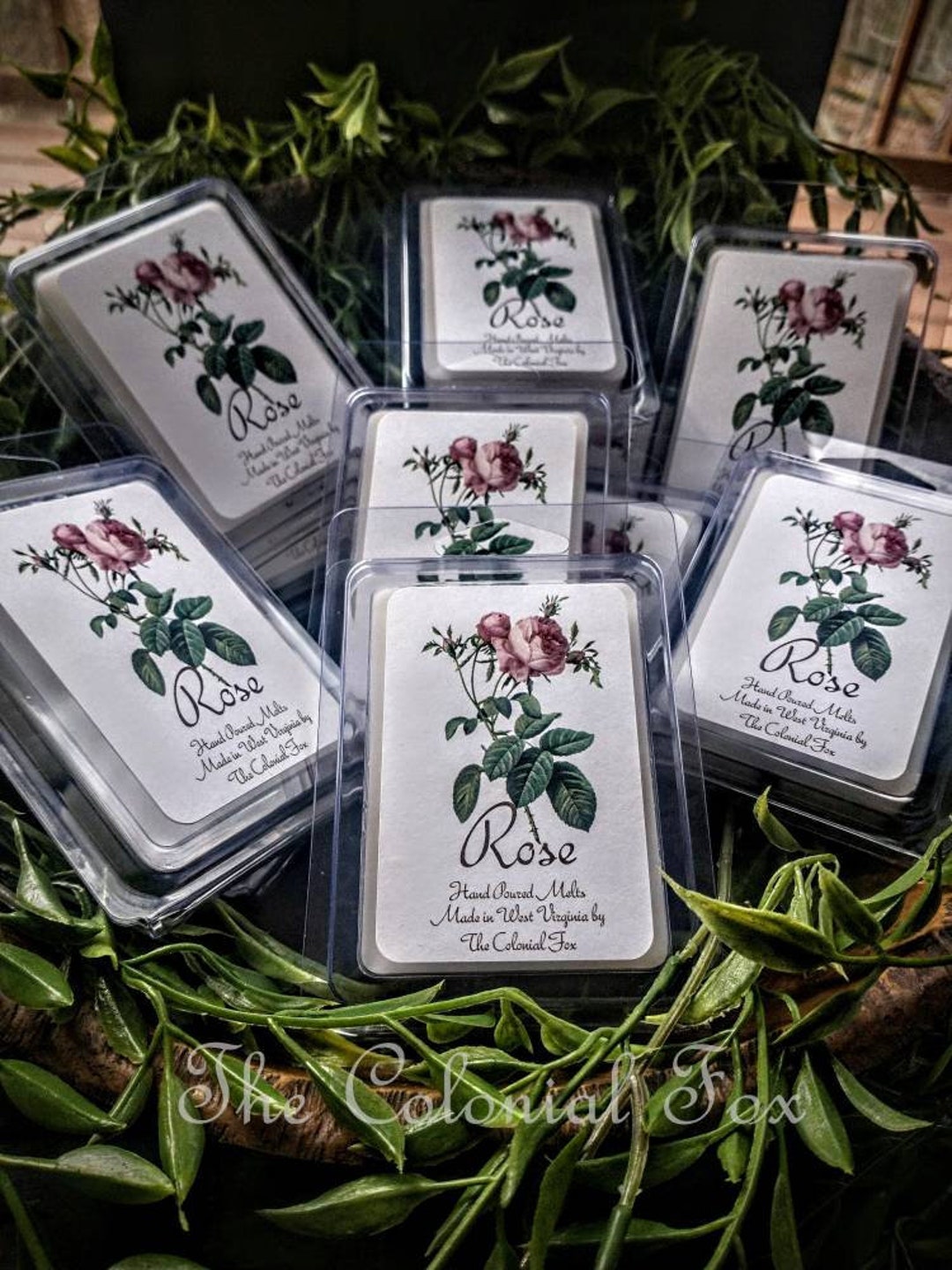 HIGHLY SCENTED ROSE Wax Melts | Rose Fragrance | Rose Soy Candle | Rose ...