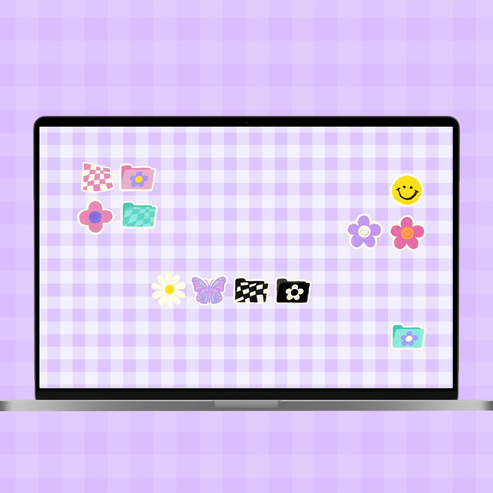 Cute Pastel Y2k Desktop Icons Wallpaper Set Cute Mac Icons - Etsy UK