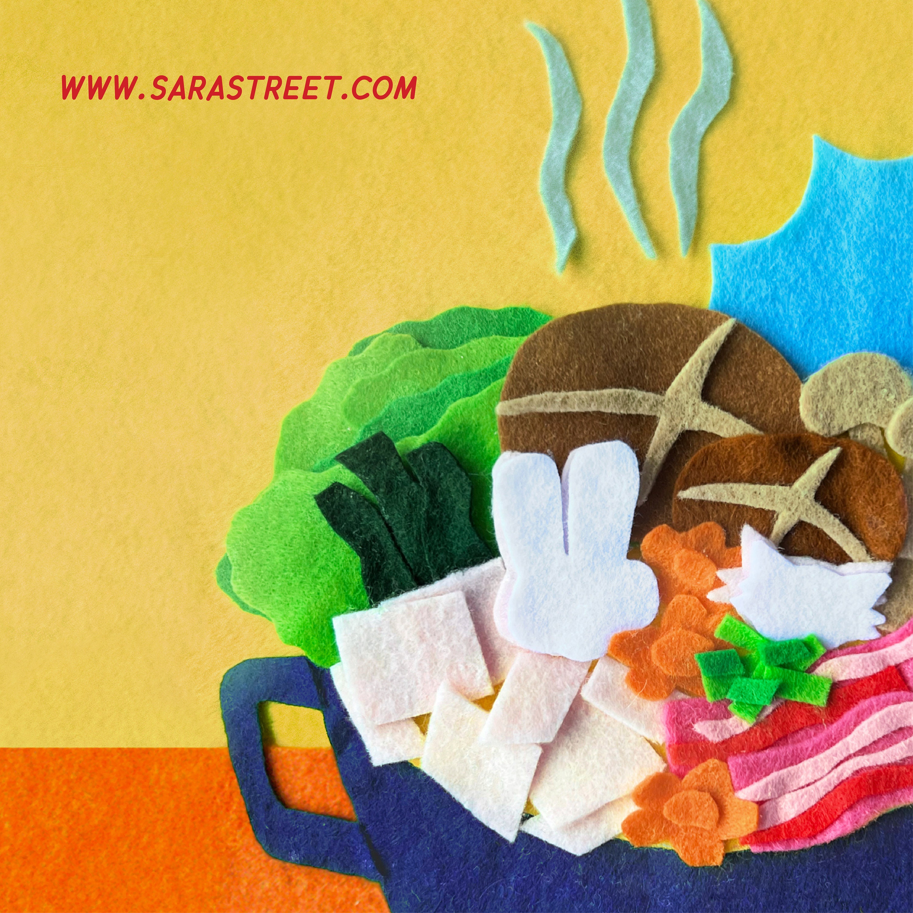 Cute Handmade Hotpot Felt Desktop Icons Wallpaper Set, Cute Mac Icons ...