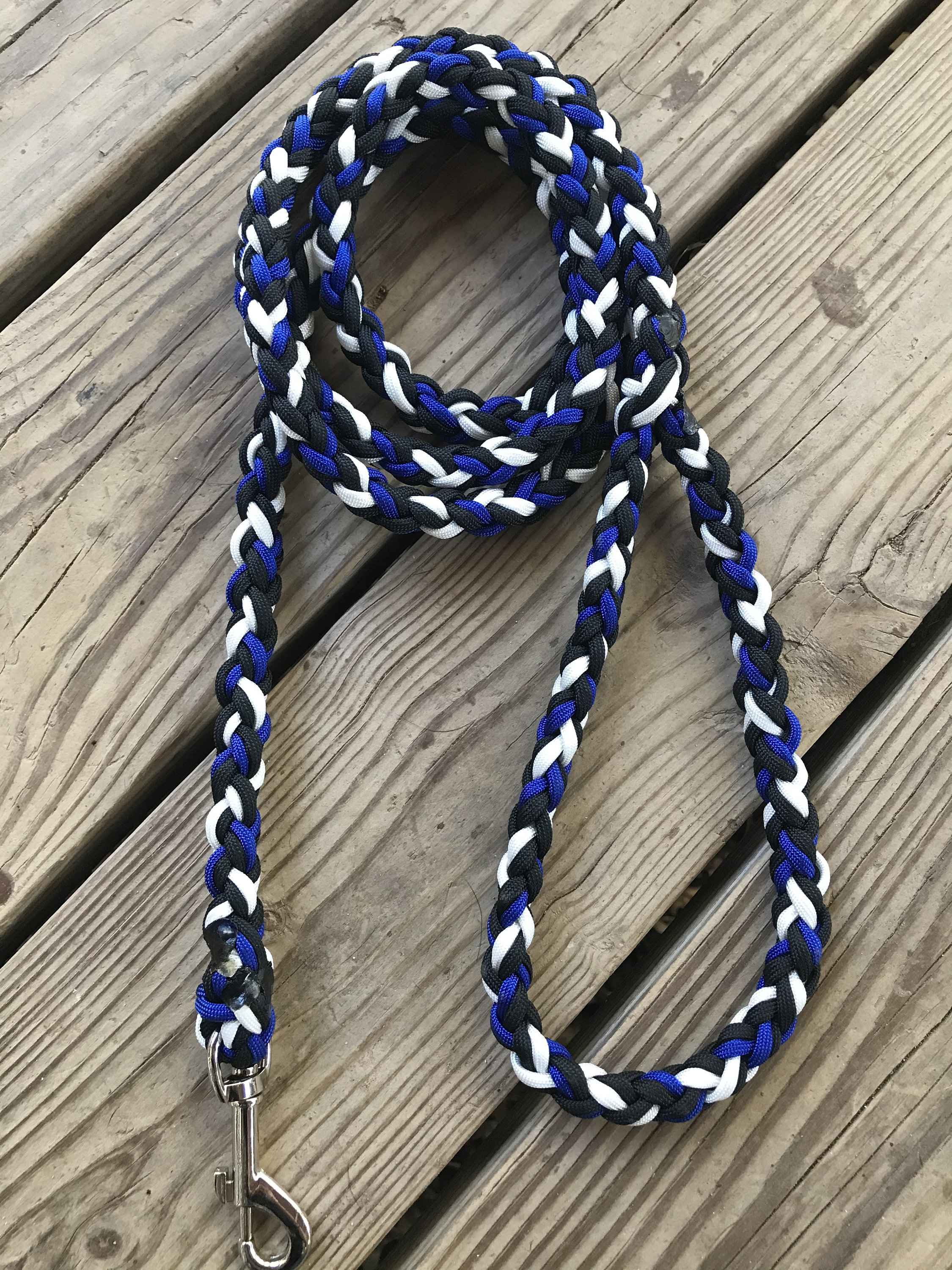 Thin Blue Line Dog Leash - Etsy