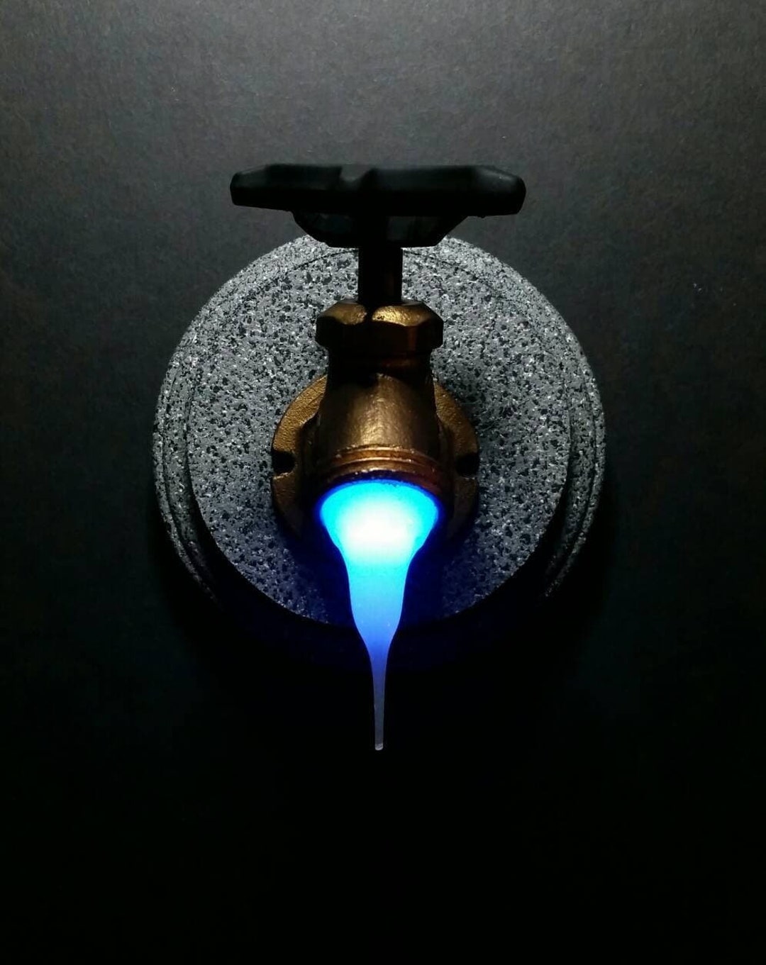Faucet battery Powered LED Night Light/ Steampunk/industrial - Etsy