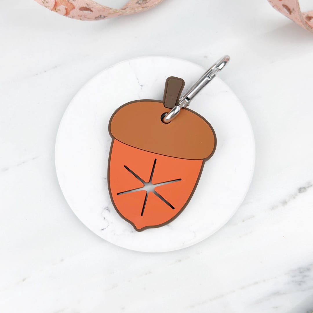 Acorn Poop Bag Pocket: Woodland Friends Collection, Useful Hands-free ...