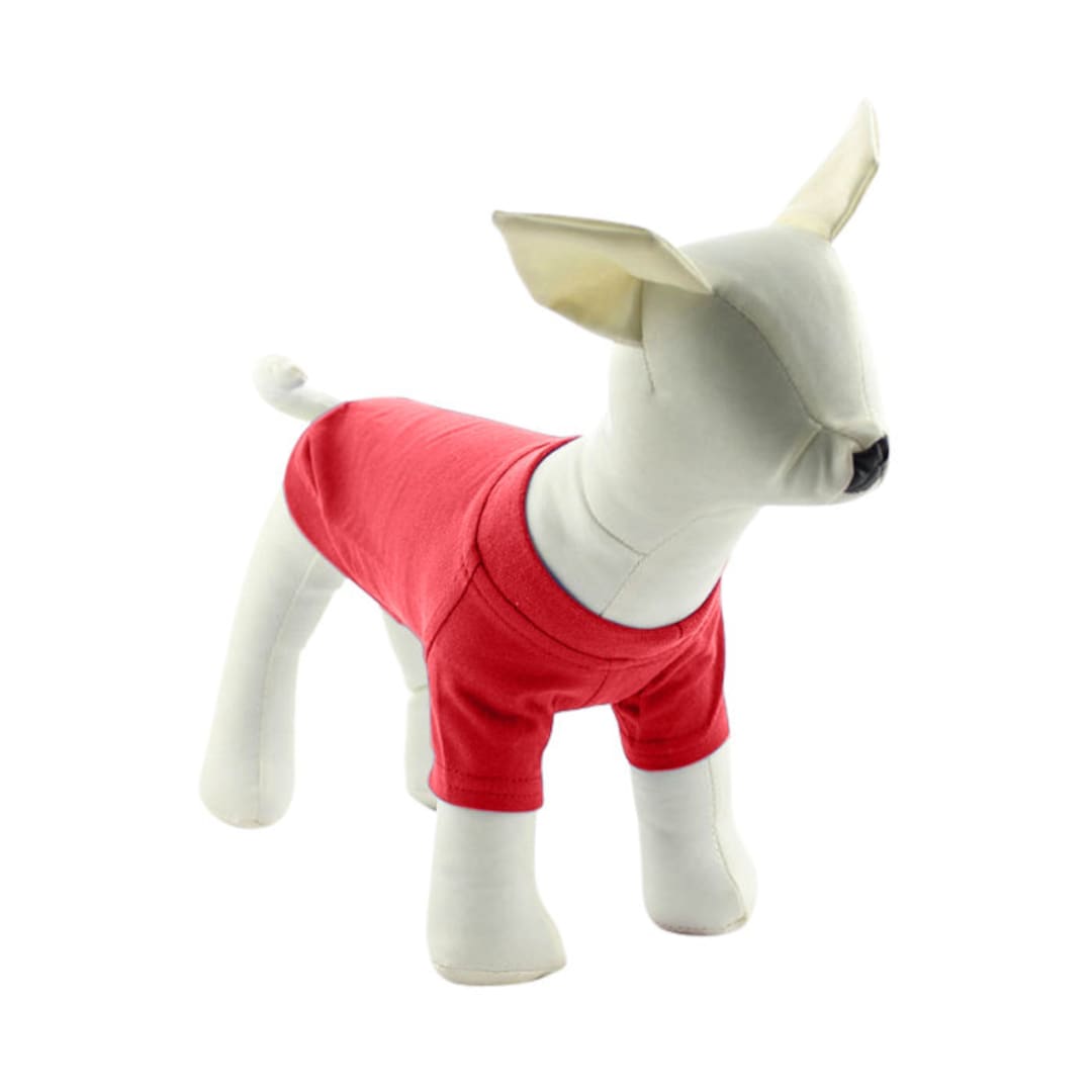 Red Dog T-shirt - Dog Tees - Dog Shirts - Pet Shirts - XXS to 4XL - Etsy UK