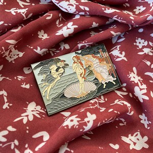The Birth of Venus • Enamel Pin - Etsy