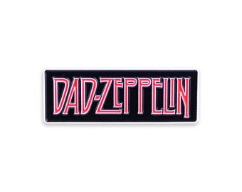 LED ZEPPELIN Vintage Puffy Sticker Pin Badge Lapel Gift Button - Etsy