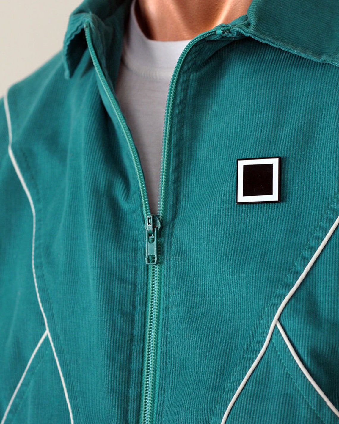 Black Square • Enamel Pin - Etsy