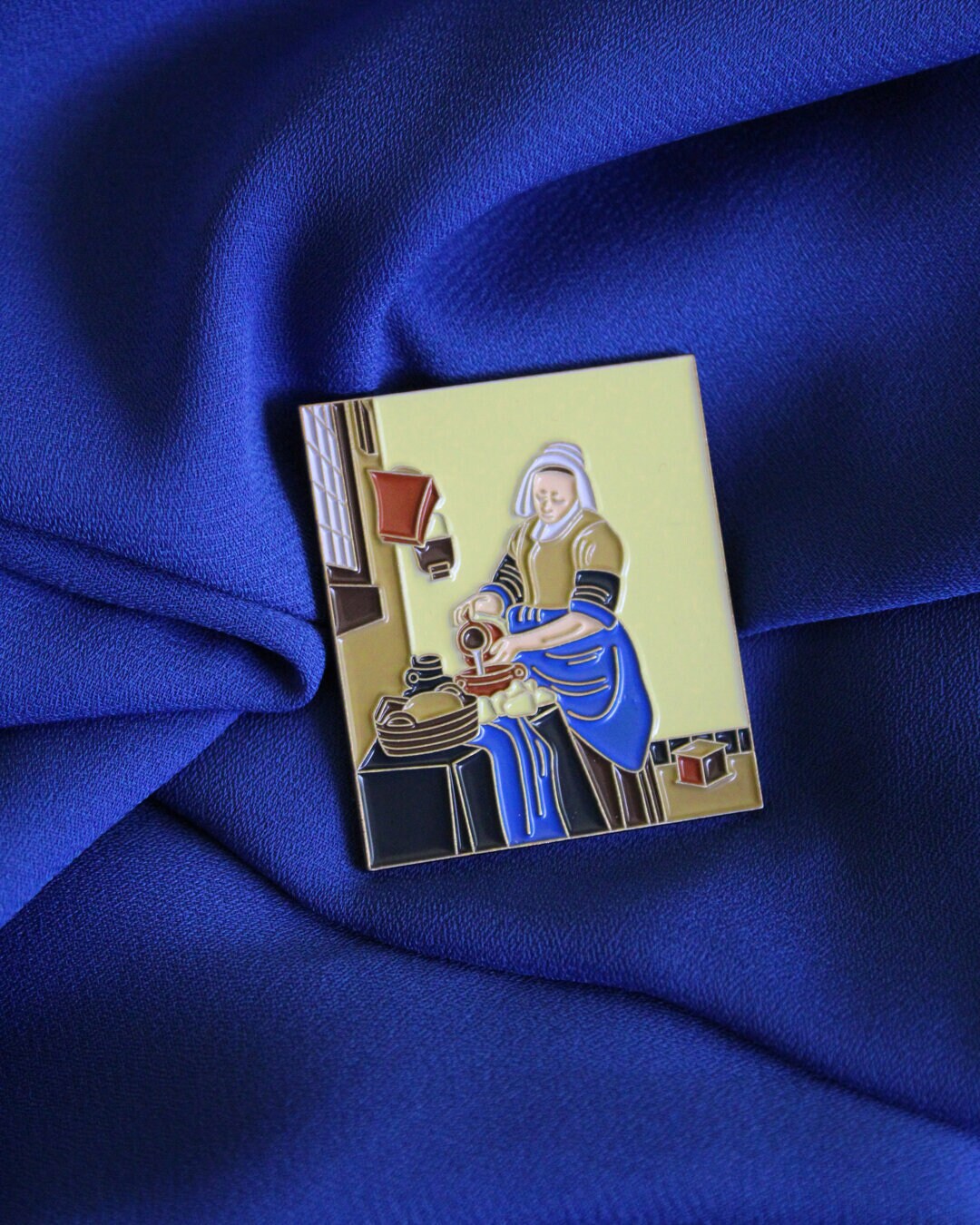 The Milkmaid • Enamel Pin - Etsy