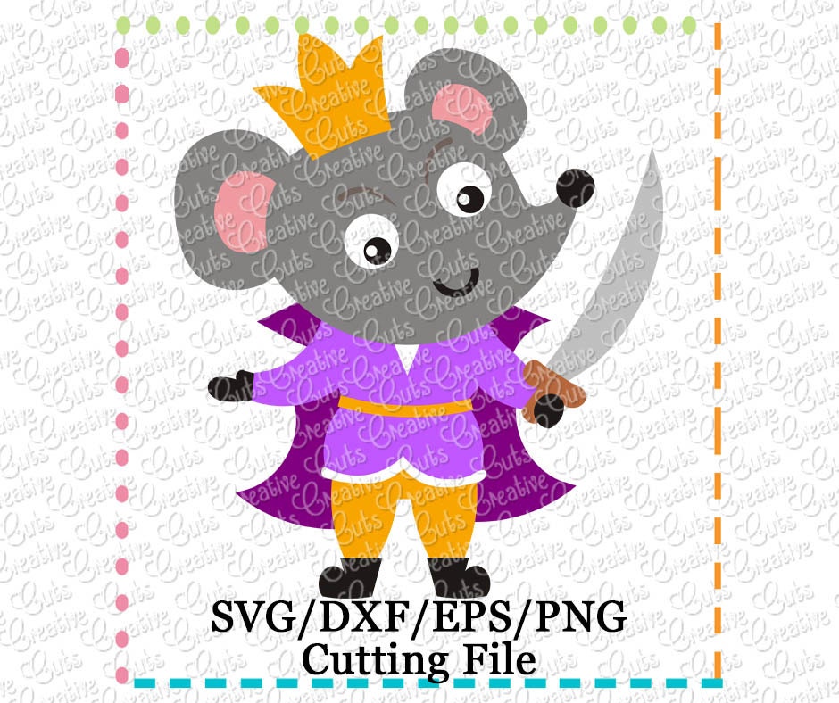Rey ratón Cascanueces SVG, svg rey ratón, ratón rey corte archivo ...