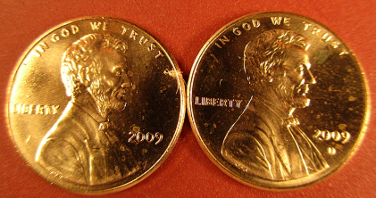 2009 Lincoln Bicentennial Cent Set (P and D Mint) and Vintage Wheat ...